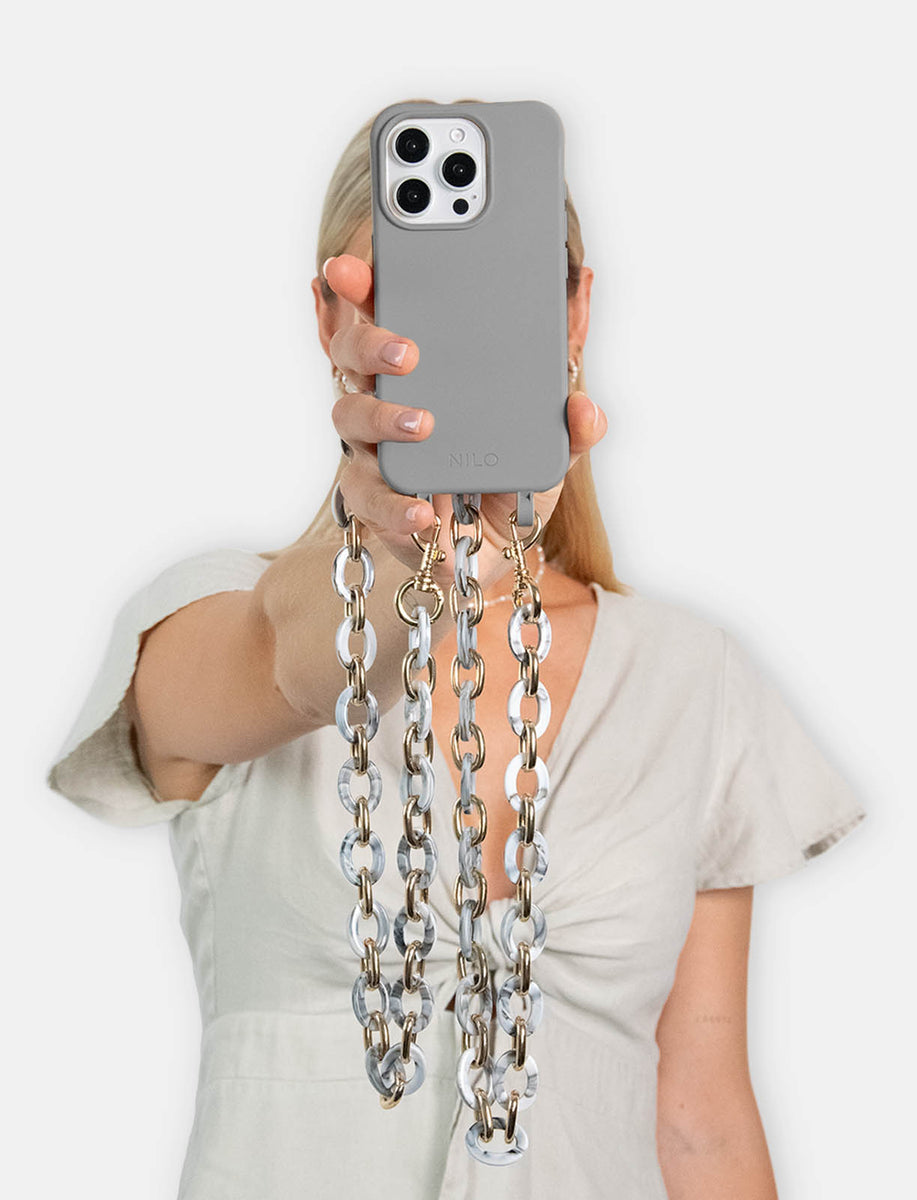 Handykette Grey Flora | NILO HAMBURG